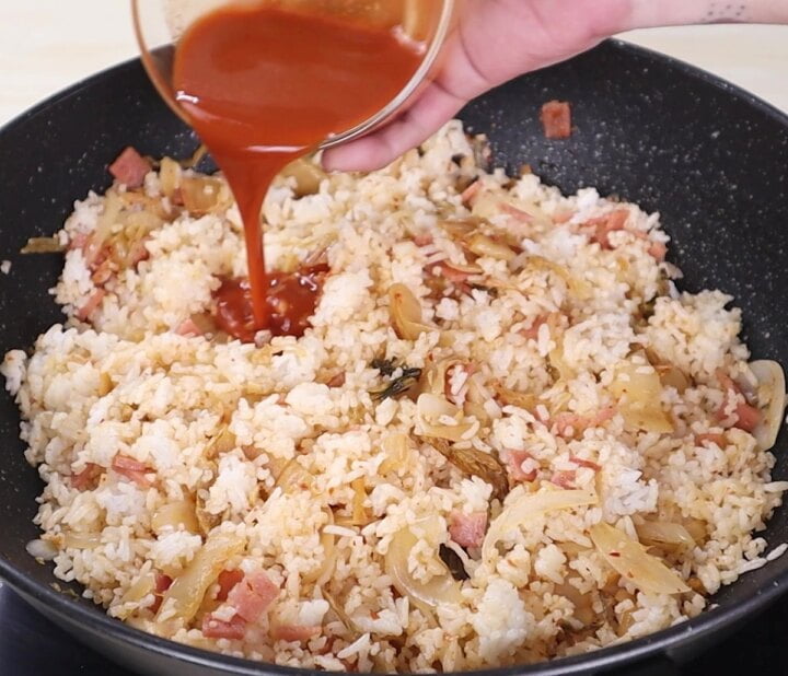 Kimchi Rice - Lola Baby Kusina