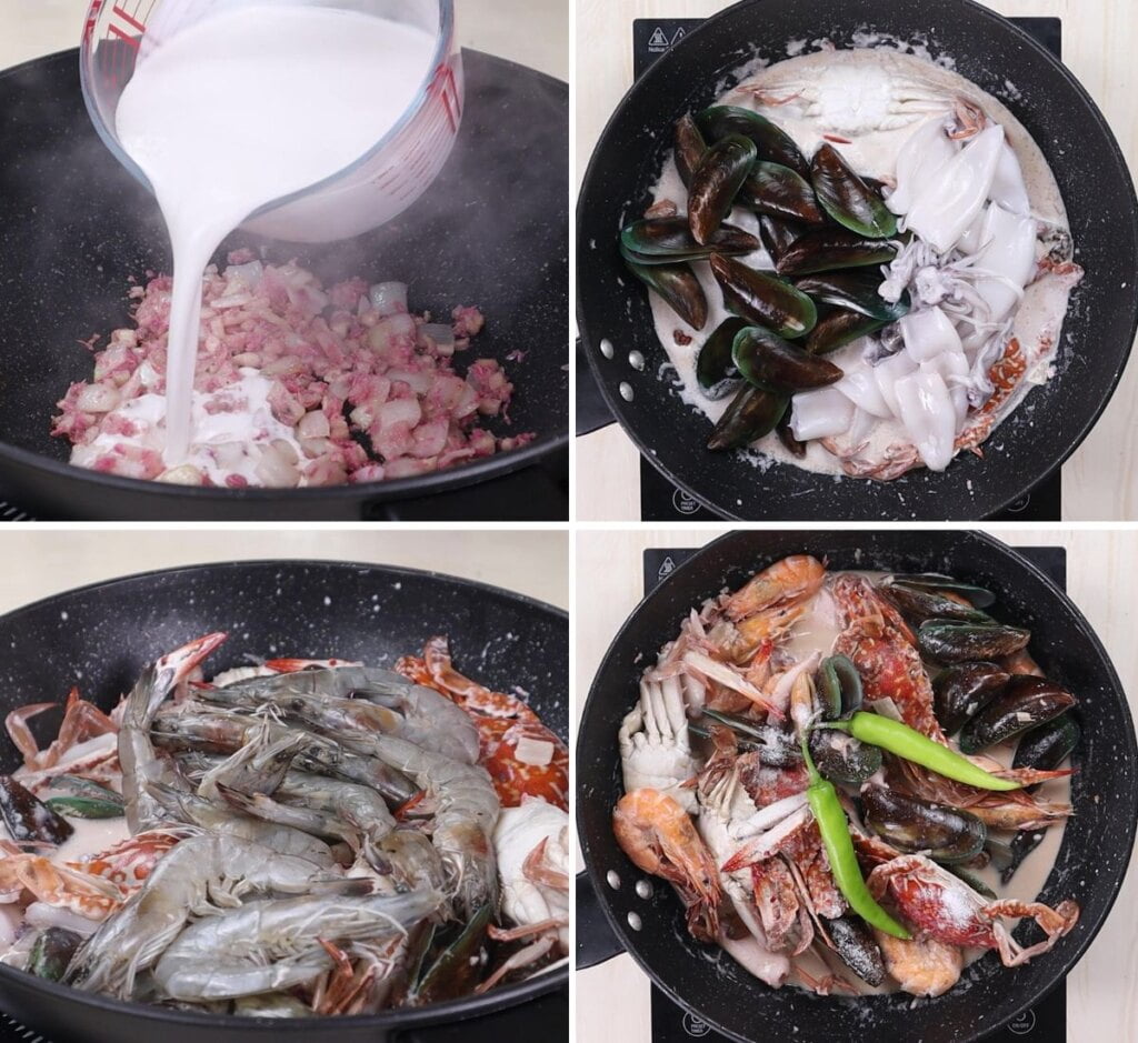 Ginataang Seafood - Lola Baby Kusina